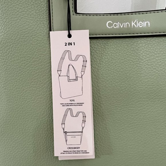 Calvin Klein | Bags | Calvin Klein Bette Medium Tote Crossbody Set ...